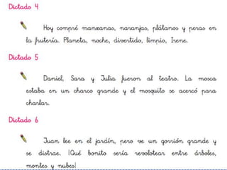 Dictados 1º Primaria | PPTX
