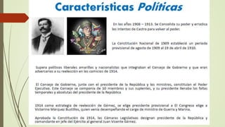 Dictadura de juan vicente gómez (venezuela 1908-1935) | PPTX
