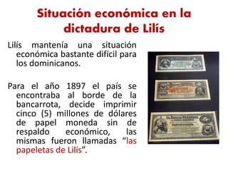 Dictadura de Ulises Heureaux (Lilís) | PPTX