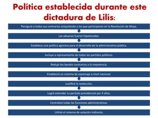Dictadura de Ulises Heureaux (Lilís) | PPTX