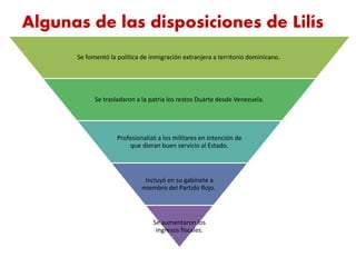 Dictadura de Ulises Heureaux (Lilís) | PPTX