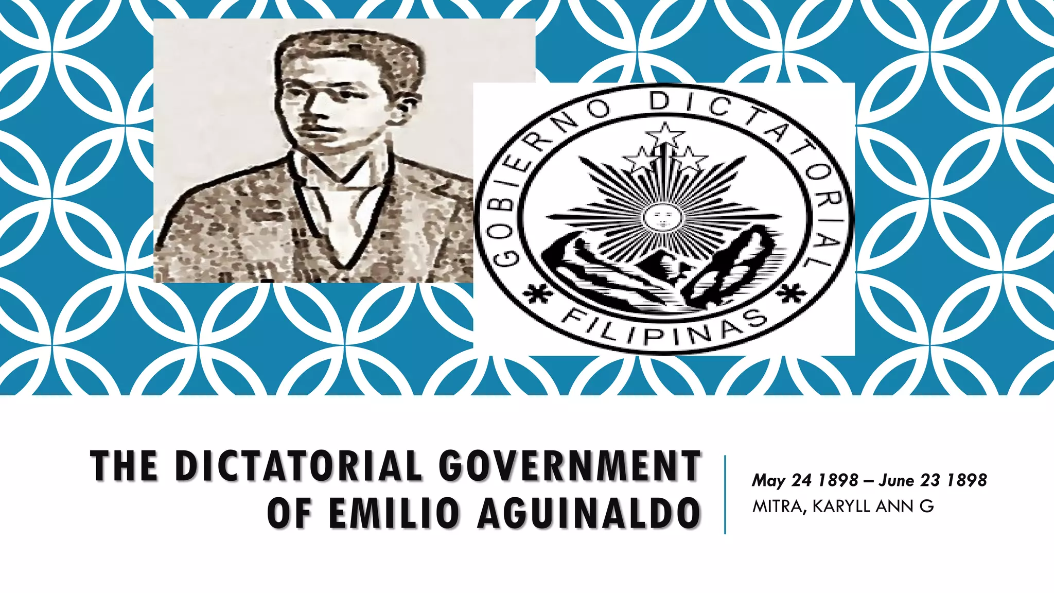 Emilio Aguinaldo -- Dictatorial and Revolutionary Governments | PDF