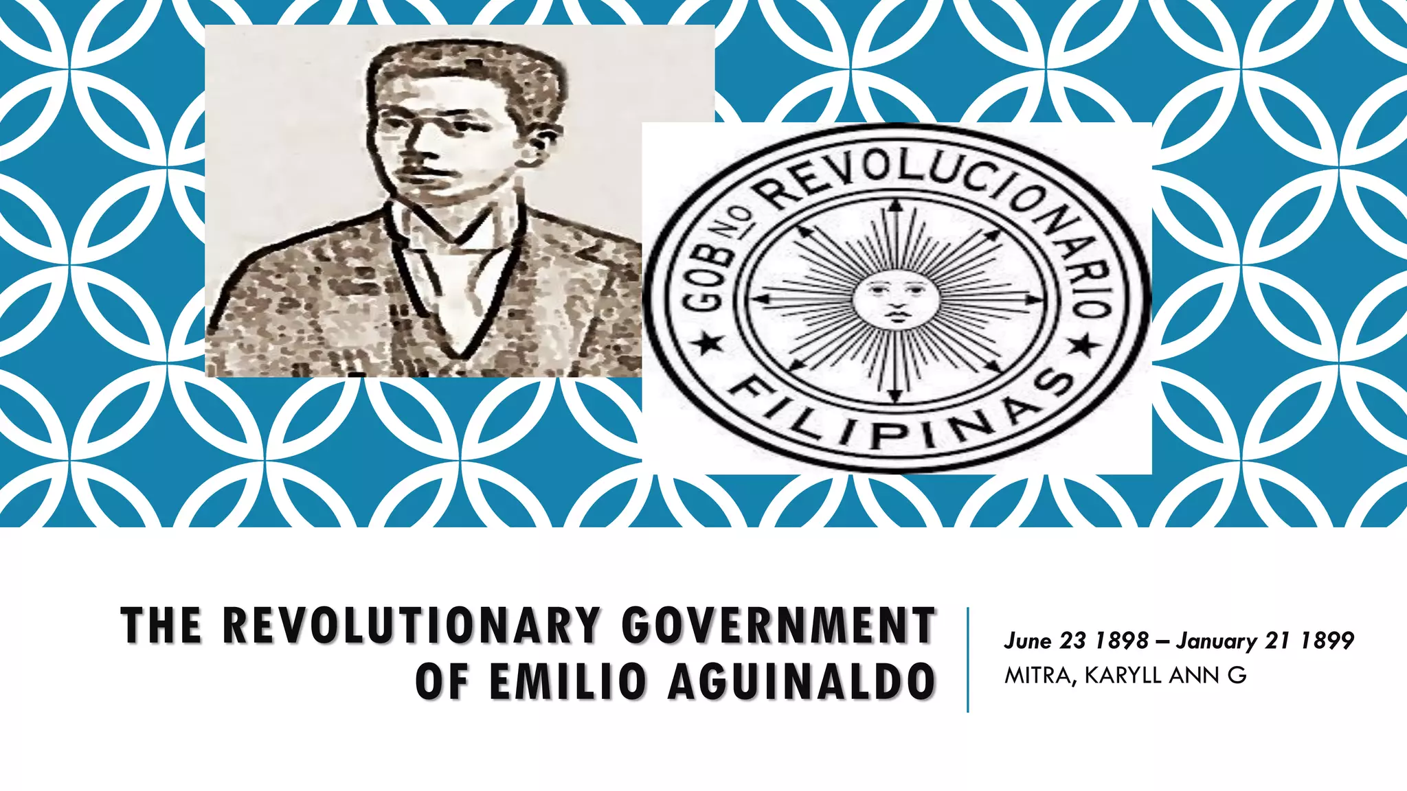 Emilio Aguinaldo -- Dictatorial and Revolutionary Governments | PDF