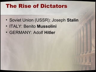 Dictatorship | PPT