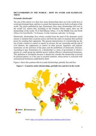DICTATORSHIPS IN THE WORLD – HOW TO AVOID AND ELIMINATE THEM.pdf