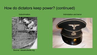 Dictator slides | PDF