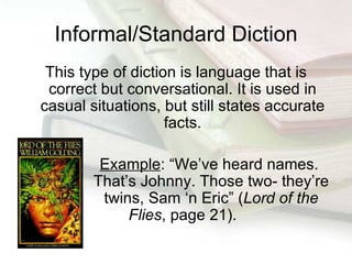 Diction Use | PPT