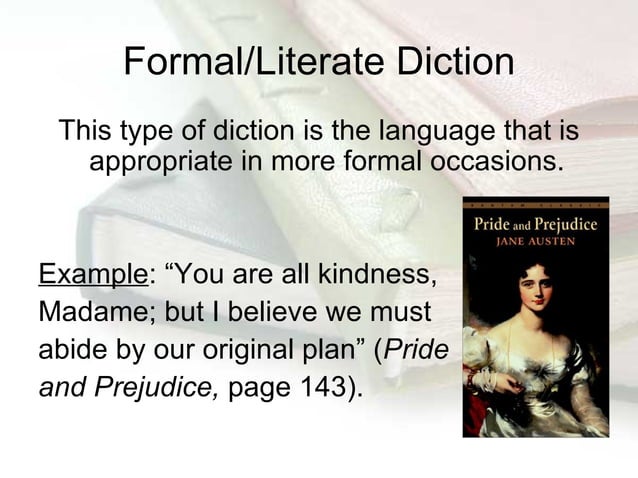 Diction Use | PPT