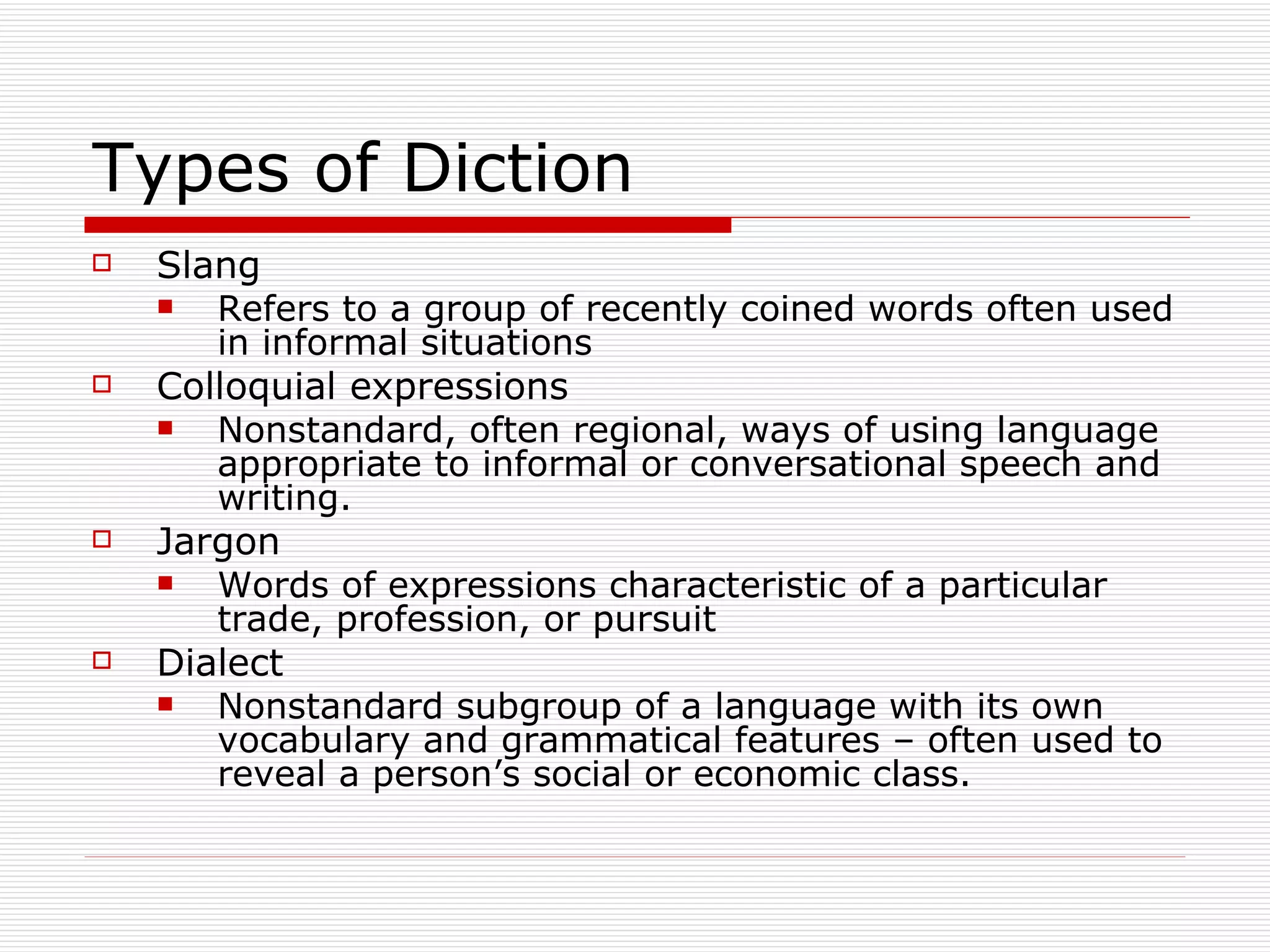 Diction | PPT