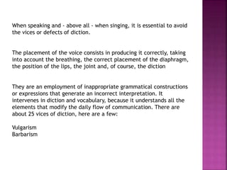Diction | PPT
