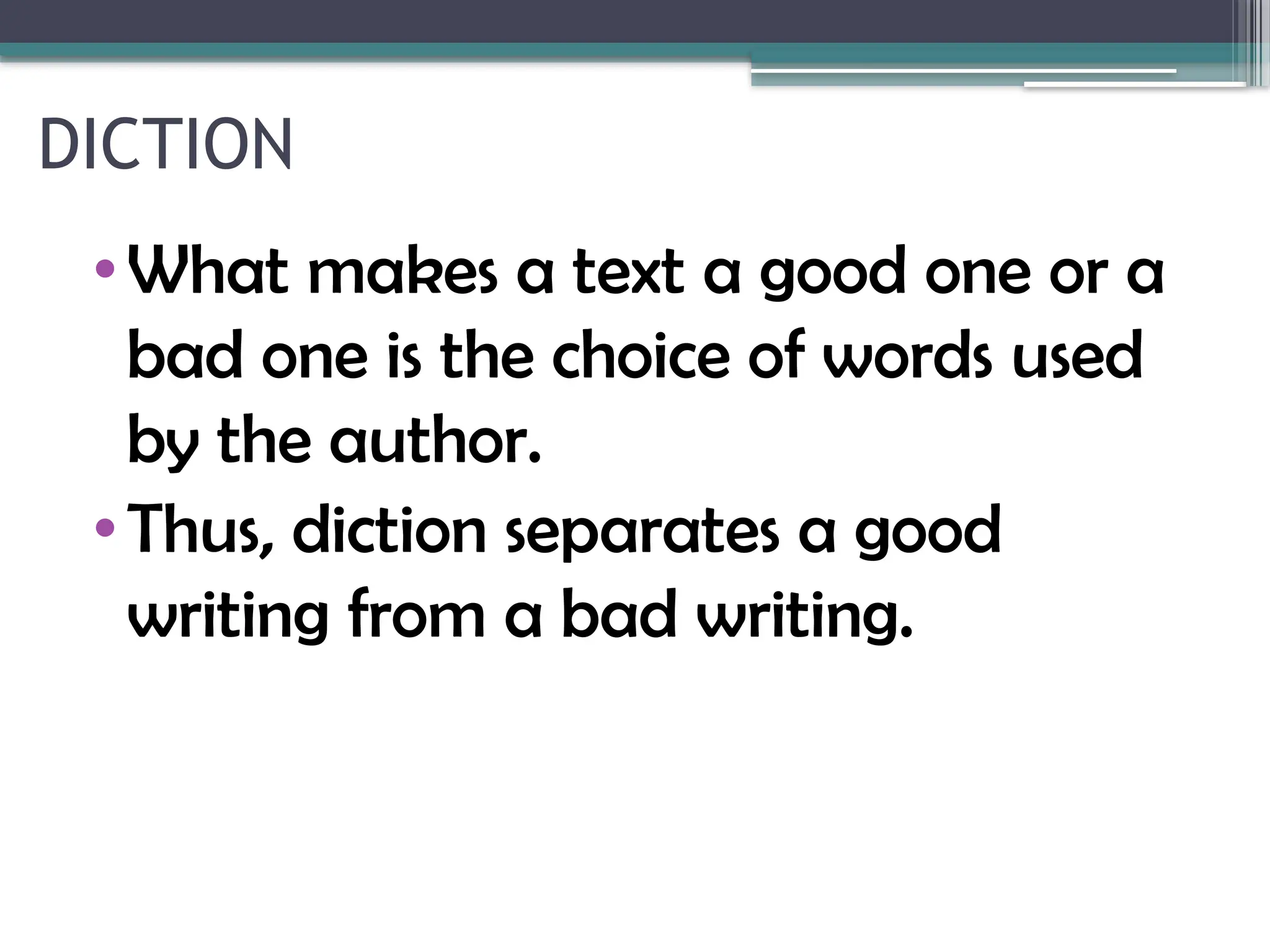 diction: its types, definitions and examples.pptx | Resume Writing and ...
