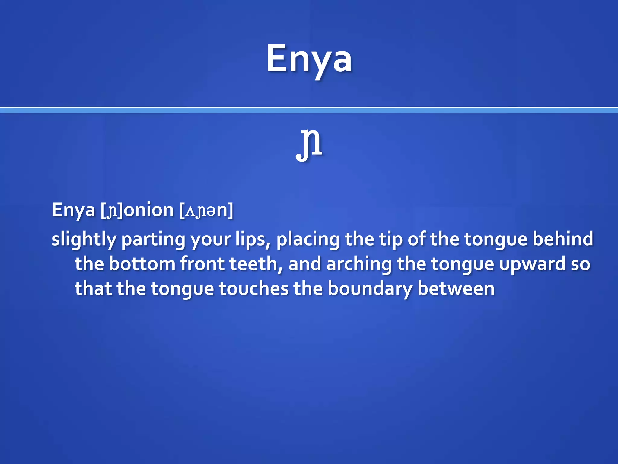 International Phonetic Alphabet - Basics of Singing Italian | PPTX