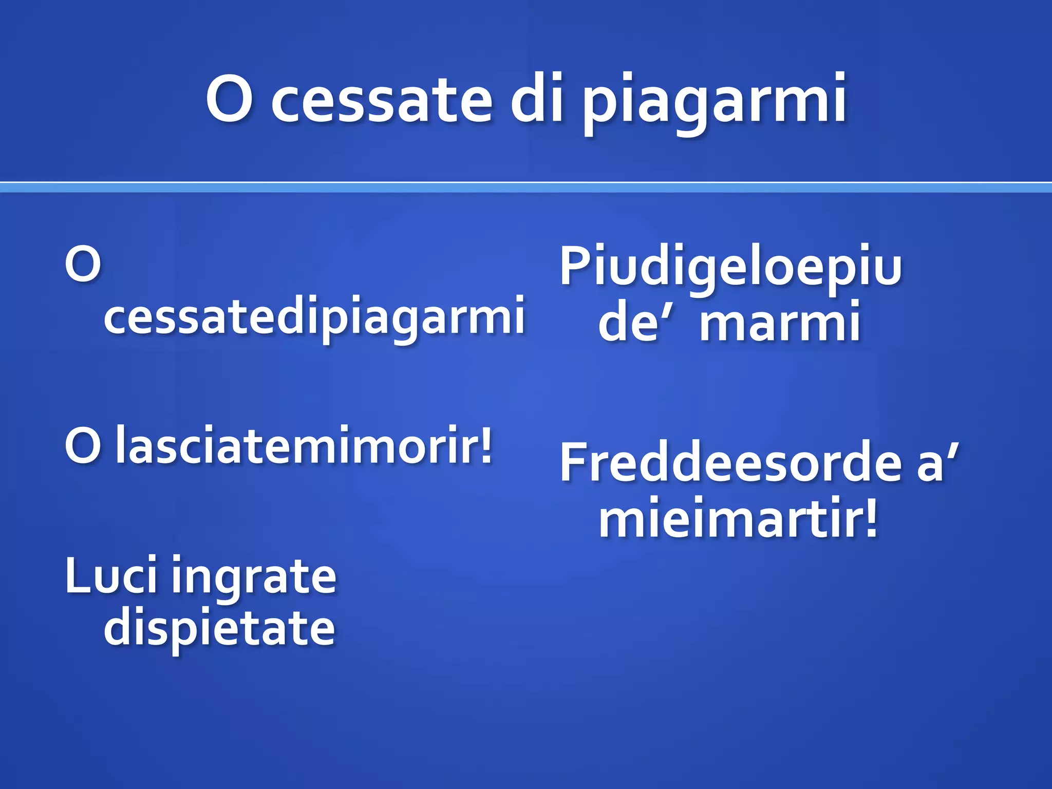 International Phonetic Alphabet - Basics of Singing Italian | PPTX