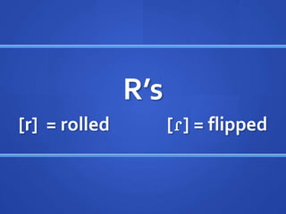 International Phonetic Alphabet - Basics of Singing Italian | PPT