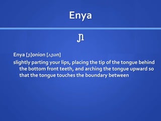 International Phonetic Alphabet - Basics of Singing Italian | PPT