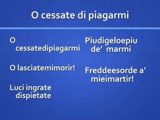 International Phonetic Alphabet - Basics of Singing Italian | PPT