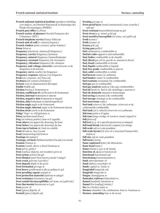 Dictionaire génie civil francais anglais