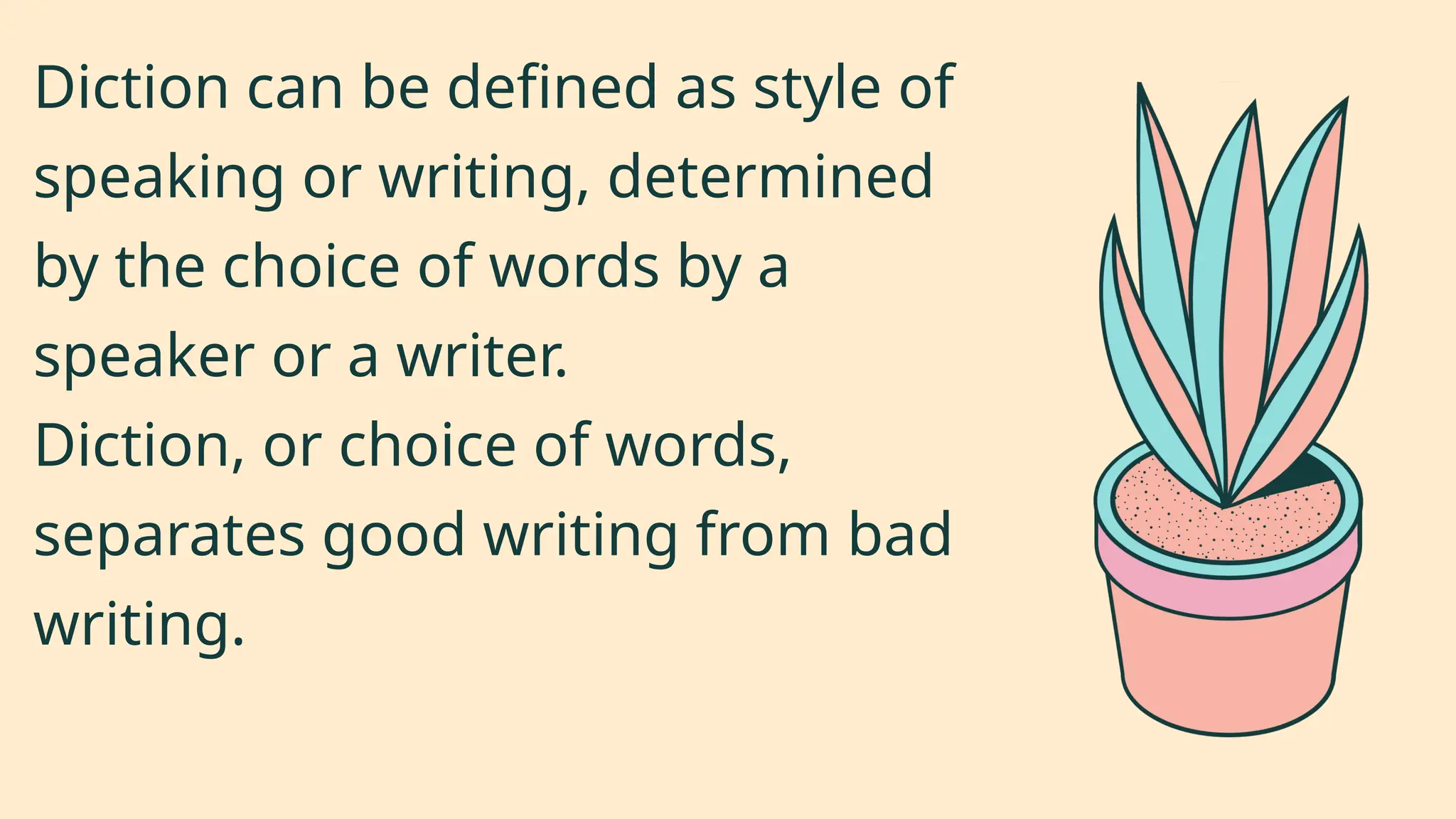 Diction and styles power point presentation | PPTX