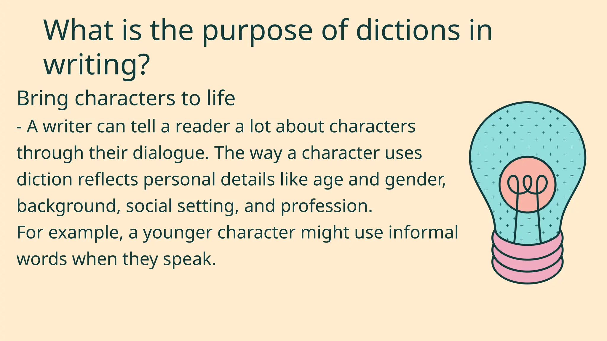 Diction and styles power point presentation | PPTX