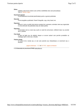 Dictionar comunic | PDF