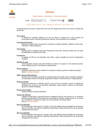 Dictionar comunic | PDF