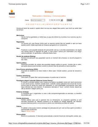 Dictionar comunic | PDF