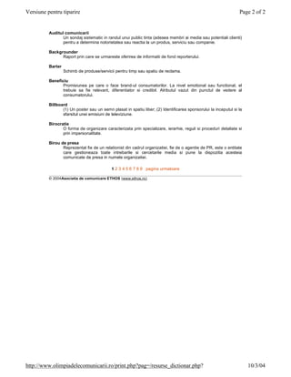 Dictionar comunic | PDF