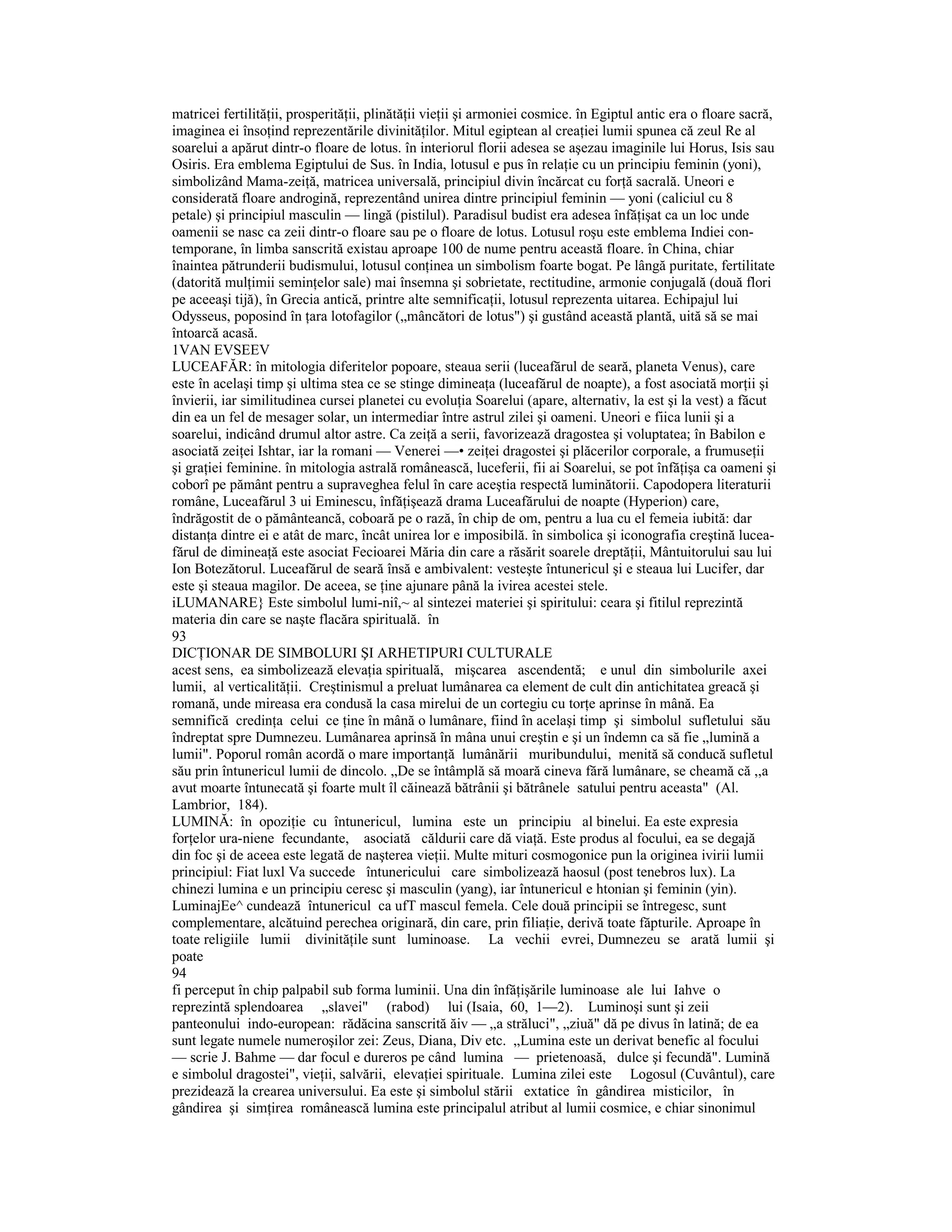 Dictionar de simboluri si arhetipuri culturale ivan evseev | PDF