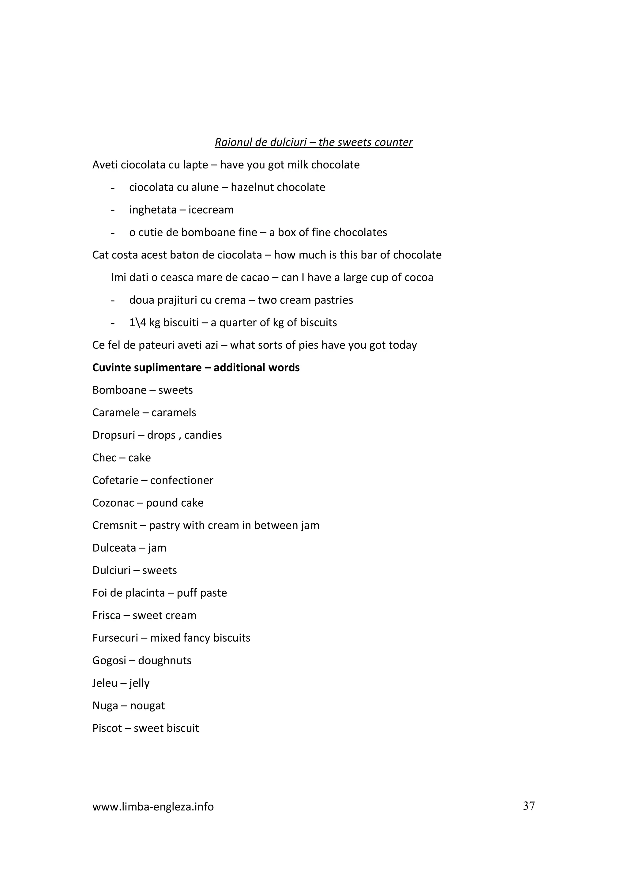 Dictionar expresii in limba engleza | PDF