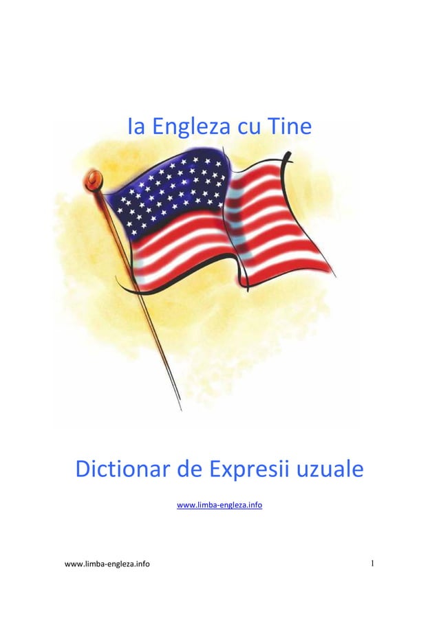 Dictionar expresii in limba engleza | PDF | Rail Travel | Travel Type