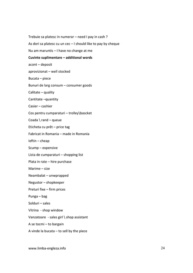 Dictionar expresii in limba engleza | PDF | Rail Travel | Travel Type