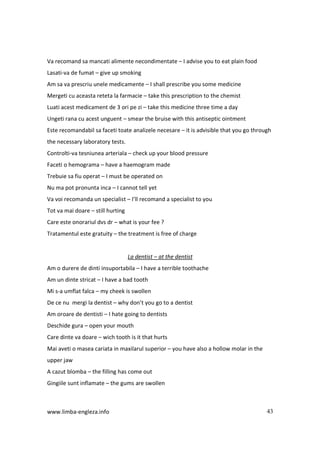 Dictionar expresii in limba engleza | PDF
