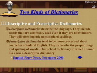Dictionaries | PPT