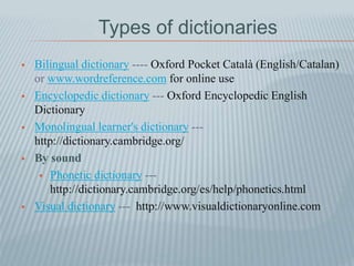 Dictionaries | PPT