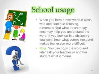 Dictionaries | PPTX | Internet for Beginners | Internet