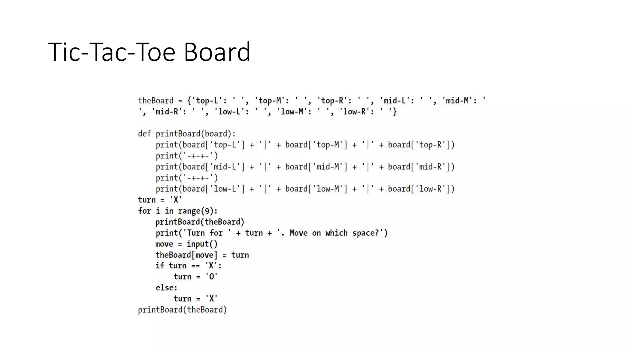 Dictionaries in Python | PPTX