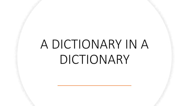 Part 7 Python Tutorial Dictionaries In Python With Examples Ppt 4196