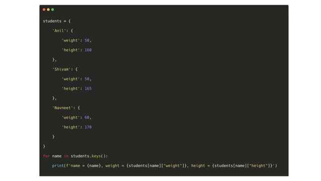 Part 7 Python Tutorial Dictionaries In Python With Examples Ppt