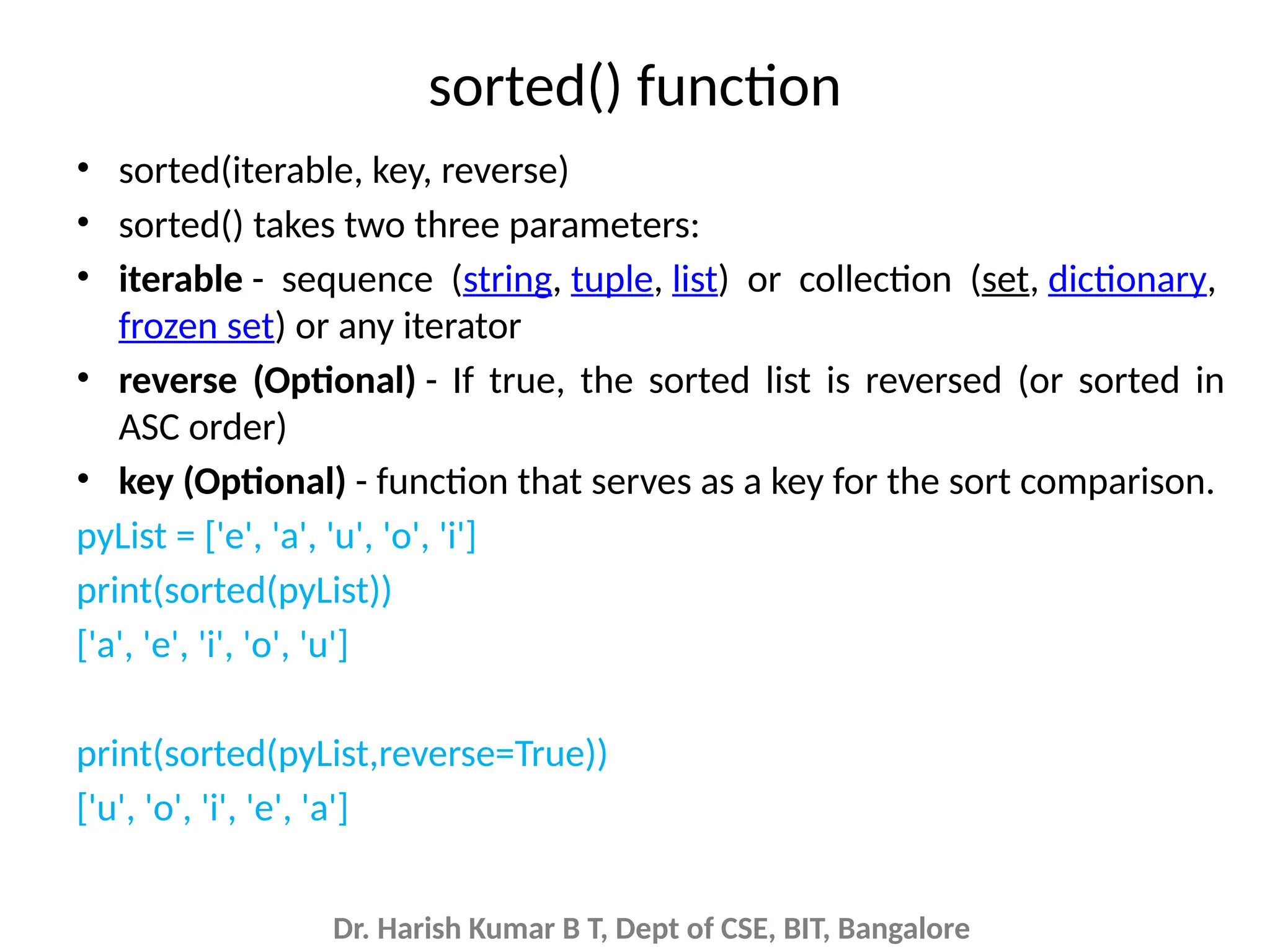 DictionariesPython Programming.One of the datatypes of Python which explains the dictionary ...