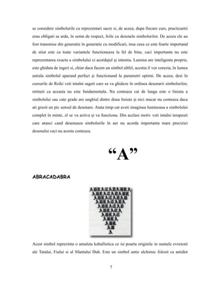 Dictionar simboluri reiki | PDF