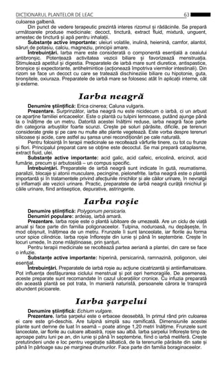 Dictionarul plantelor de leac | PDF