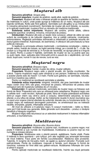 Dictionarul plantelor de leac | PDF