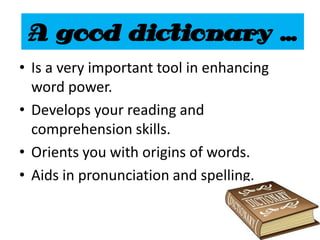 Using the Dictionary | PPTX