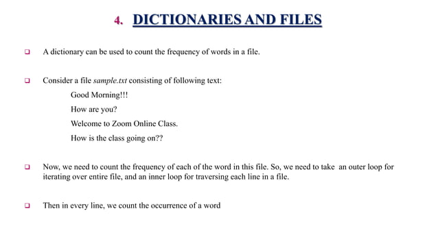 Dictionary | PPT