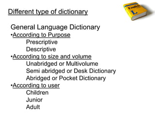 Dictionary | PPT