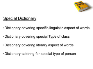 Dictionary | PPT