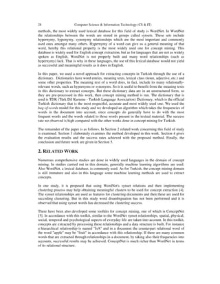 Dictionary based concept mining an application for turkish | PDF ...