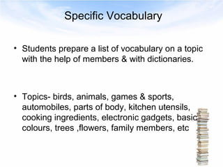 Dictionary activities for esl learners | PPT