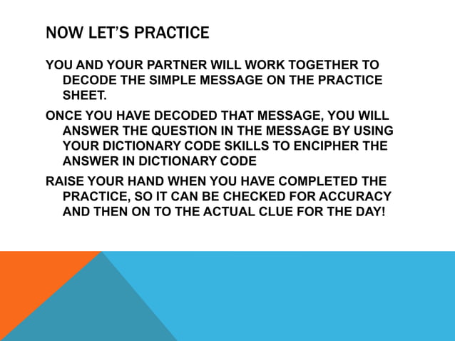 Dictionary code | PPT