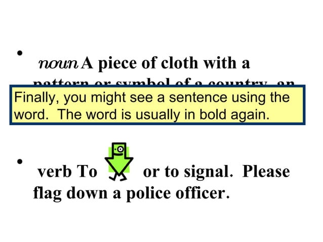 Dictionary Definitions | PPT